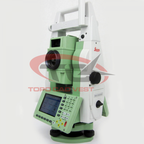 Statie totala Leica TCRP 1201+ R400 ecran color + Controller Leica CS ...